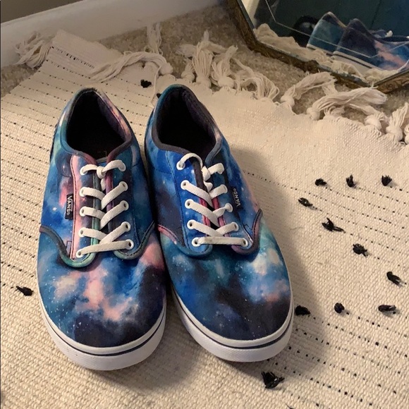Vans | Shoes | Vans Galaxy Sneakers Womens 9 | Poshmark